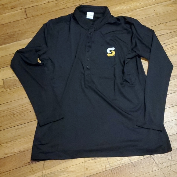 subway | Tops | New Official Employee Subway Long Sleeve Polo S Gift ...